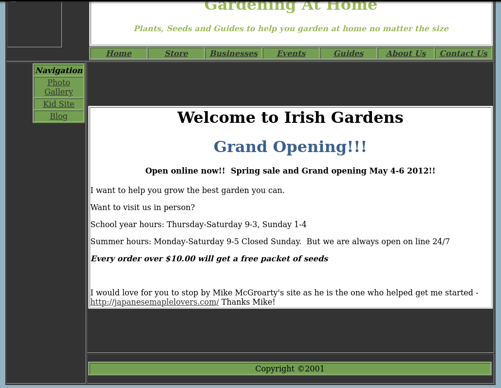 Melissa Longenberger - Web Developer